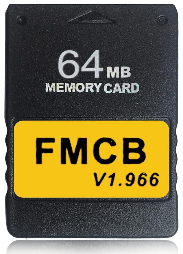 Hyamass FreeMcBoot PS2 Memory Card 64MB v1.966 - Plug & Play FMCB Card ...