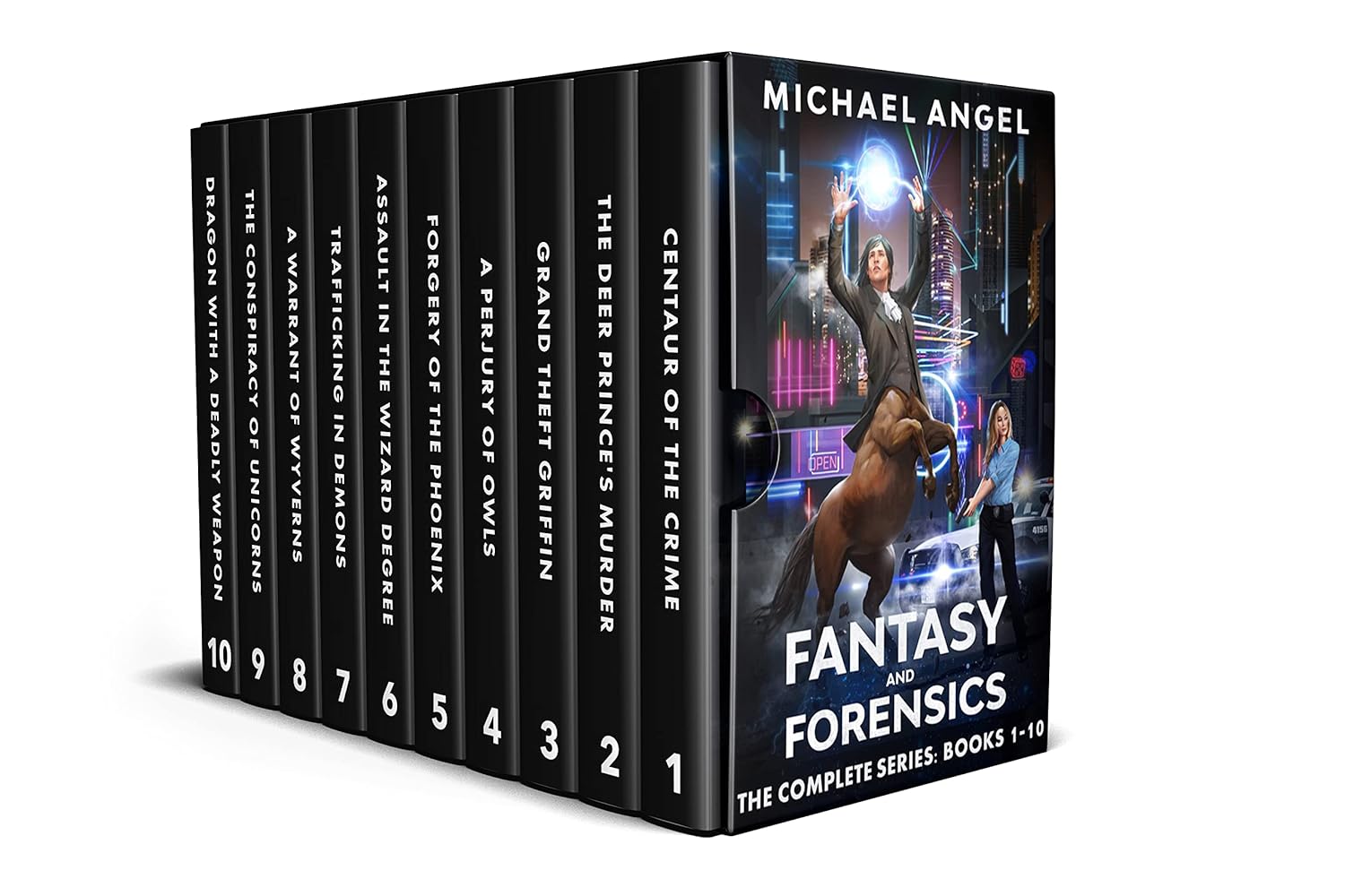 Amazon.com: Fantasy and Forensics - The Complete Series Box Set: Books ...