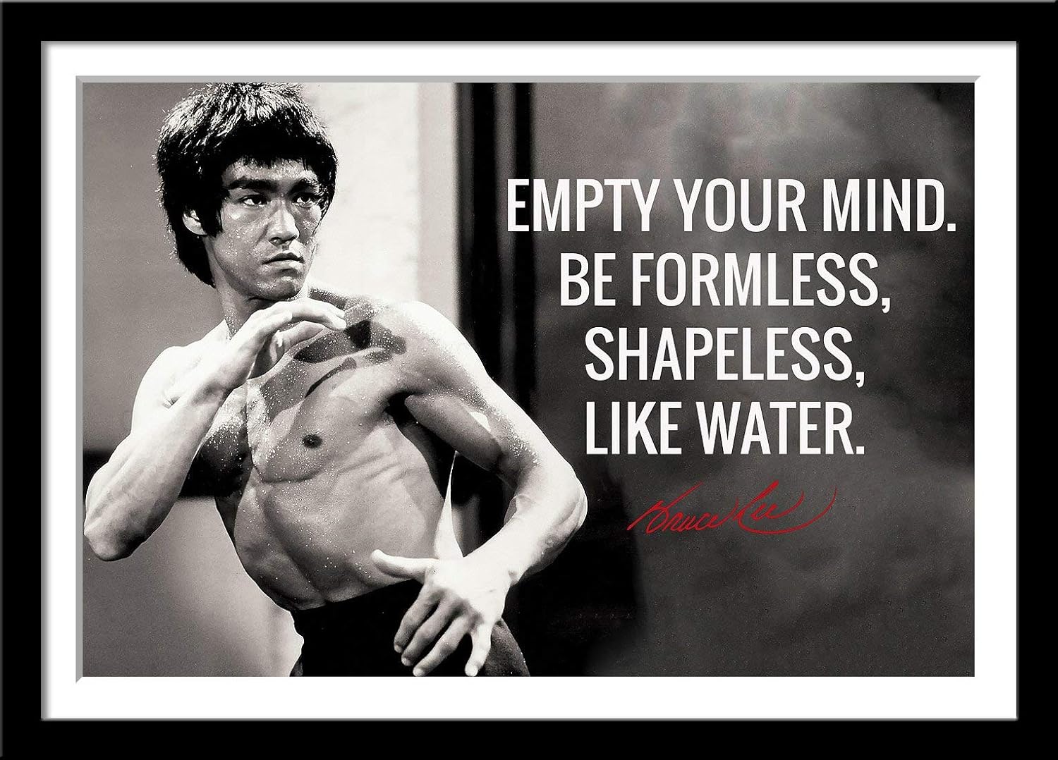 Tallenge -Empty Your Mind Be Formless Shapeless Like Water - Bruce Lee ...