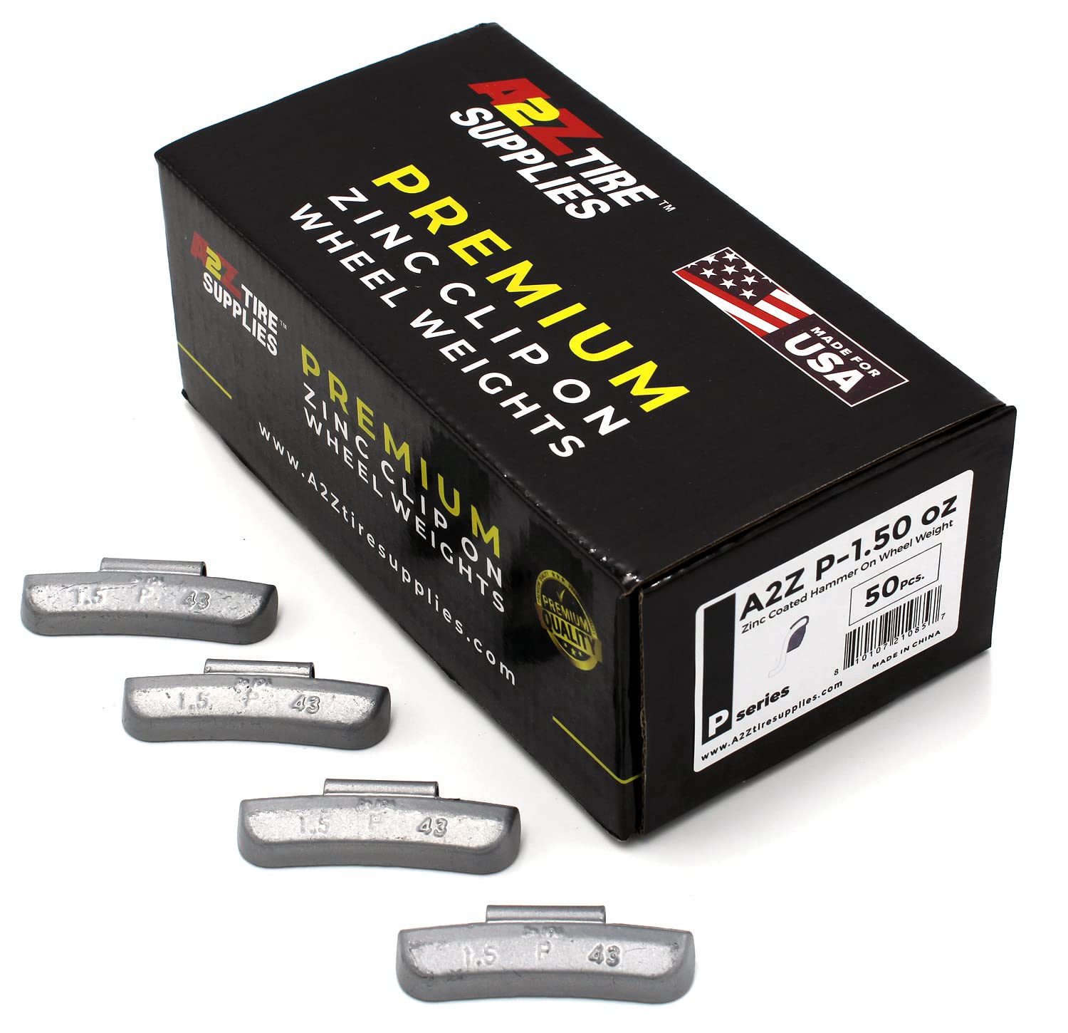 Tire Balance Weights EZISOE MC-Series Zinc Clip On Wheel Weights ...