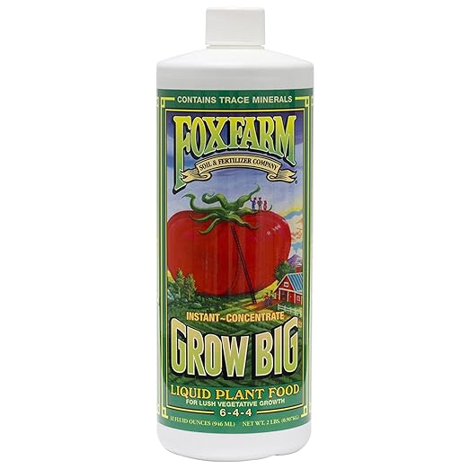 Amazon.com : Fox Farm FX14092 Grow Big Liquid Concentrate Fertilizer ...