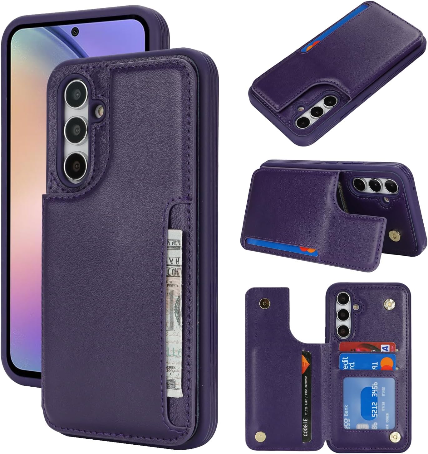 Amazon.com: iCoverCase Compatible with Samsung Galaxy A54 5G Case with ...