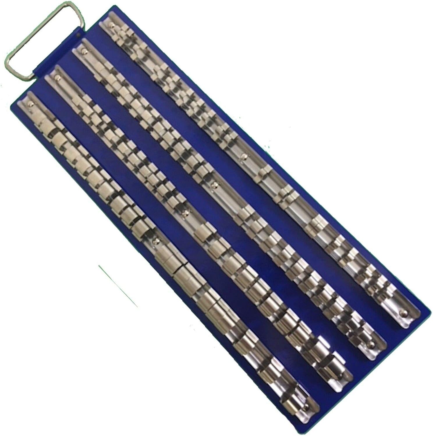 Socket Storage Rails 1/4", 3/8", 1/2" Dr 80 Clip Socket Rails Tray ...