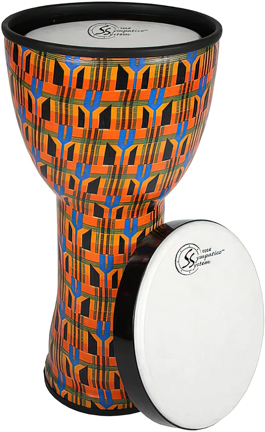 Toca Sympatico Nesting Djembe, 8" Head, Pretuned Fiber, Kente Cloth (TSSND-8K-FP) : Amazon.ca ...