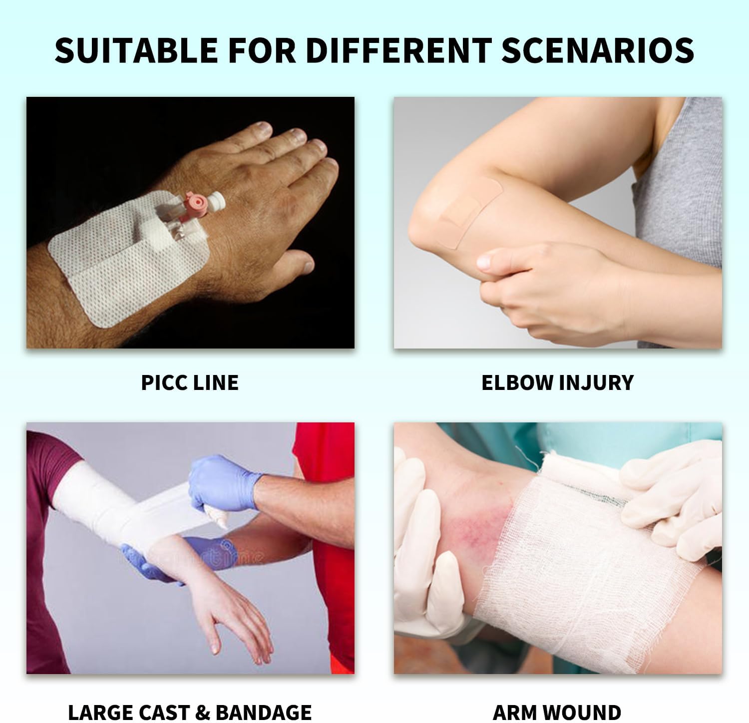 ZhiGu PICC Line Cover for Upper Arm | Available in 4 Nepal | Ubuy