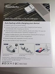Amazon | 充電しながらバックアップ 【PhotoFast PhotoCube Pro】 iOS & Android端末両対応 iPhone/iPad/Android/Mac/PC対応 ...