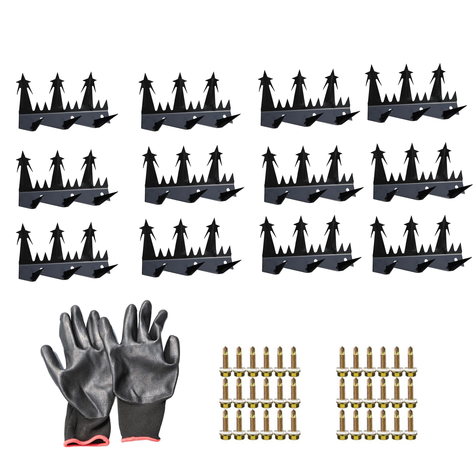 Amazon.com : 12-Pack Fence Spikes Heavy Duty Metal Fence Spikes - Anti ...