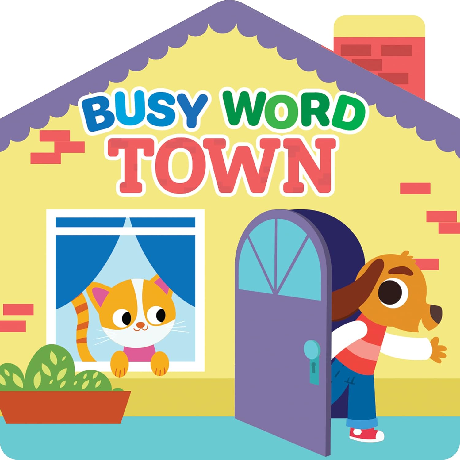 Amazon.com: Busy Word Town - A Fold-Out Accordion-Style Book for Babies ...