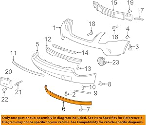 Amazon.com: Genuine GM Parts 25925808 Front Bumper Cover : Automotive