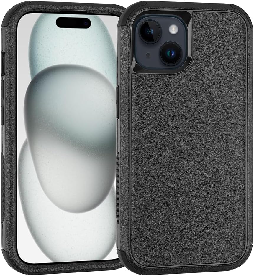 Amazon.com: Co-Goldguard Case for iPhone 15 Case, [3-Layer][Drop-proof ...