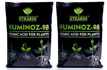 UTKARSH Huminoz-98 Humic Acid (98%) for Plant | Plant Fertilizer for ...