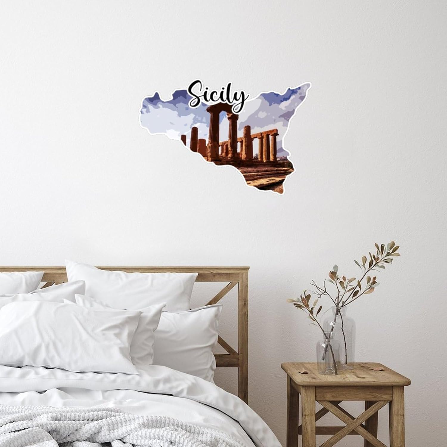 Amazon.com: Vinyl Wall Quotes Stickers Sicily Quotes Wall Decals Wall ...