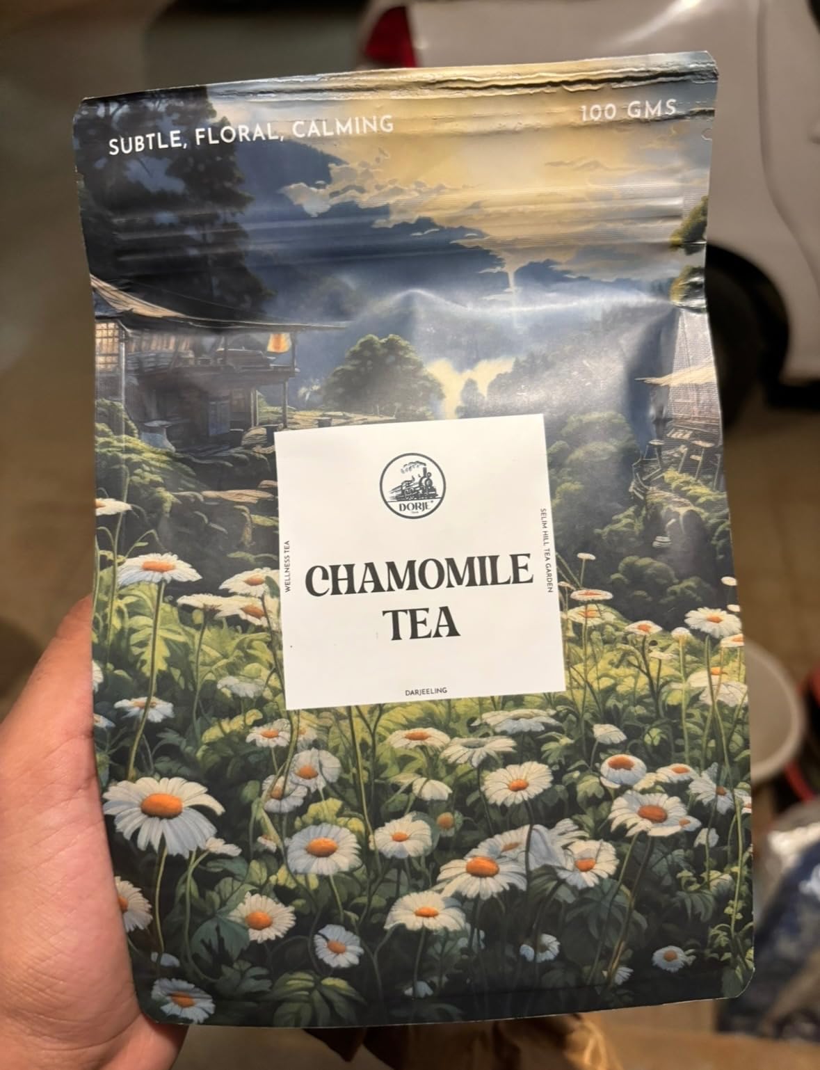 DORJE TEAS Lavender Tea | Organic Darjeeling Loose Tea | 100gm (Pack of ...