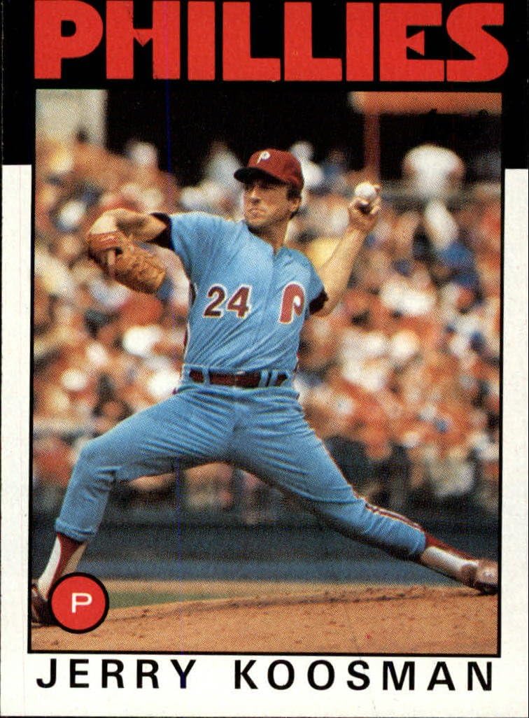 Amazon.com: 1986 Topps Baseball Card #505 Jerry Koosman : Collectibles ...