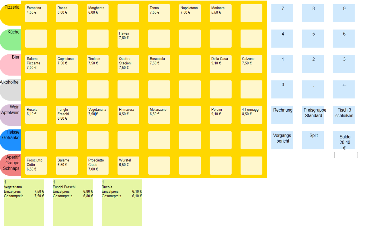 Restaurantkasse - App on Amazon Appstore