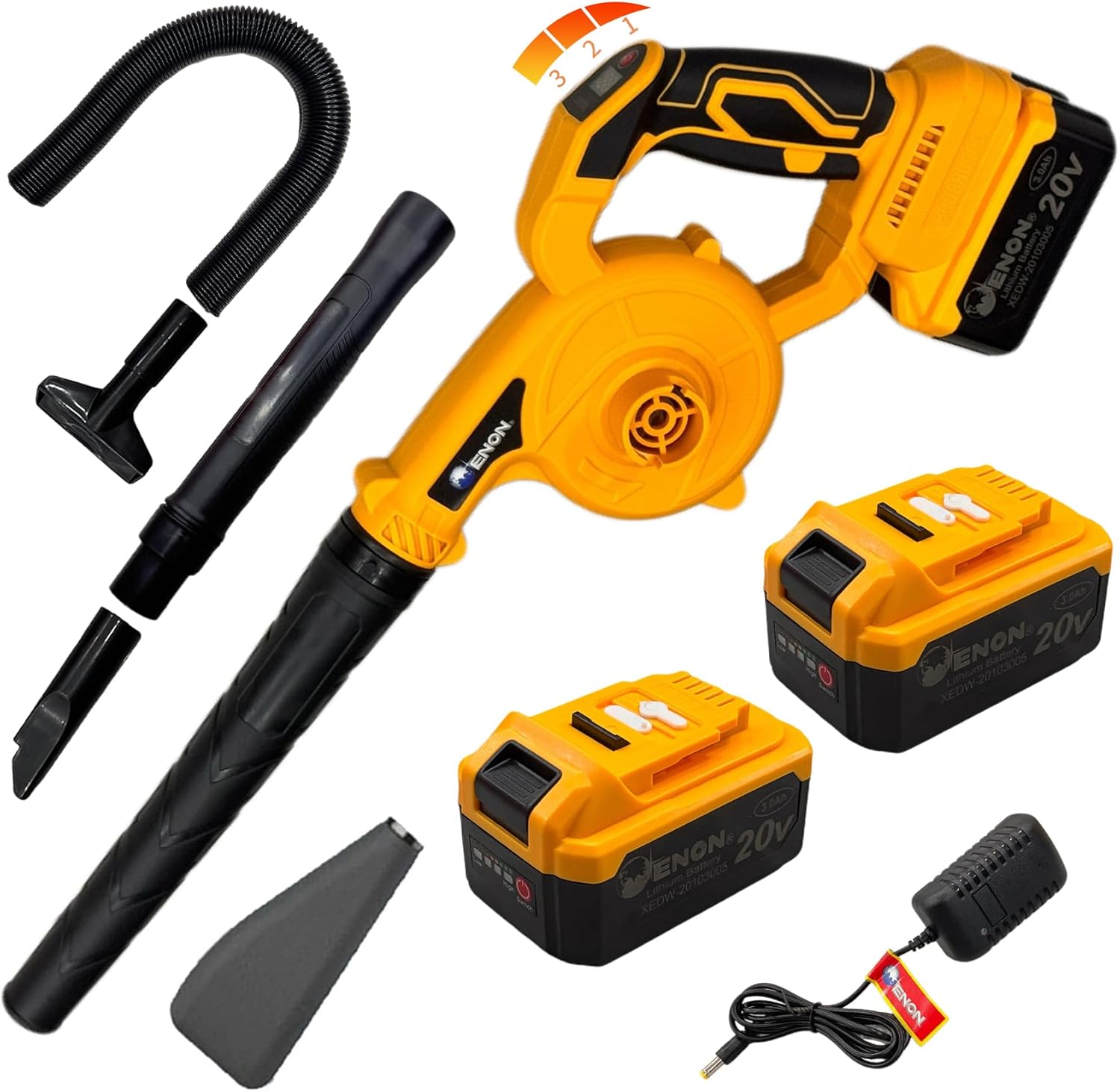 Amazon.com: Leaf Blower Cordless for Lawn Care Brushless Hand Blowers ...