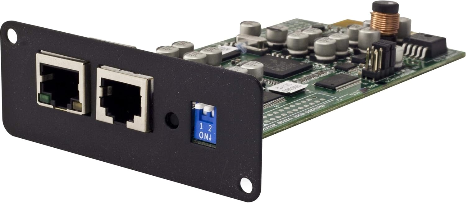 Amazon.com: Minuteman SNMP-NET Remote Management Adapter, 10MB LAN, RS ...