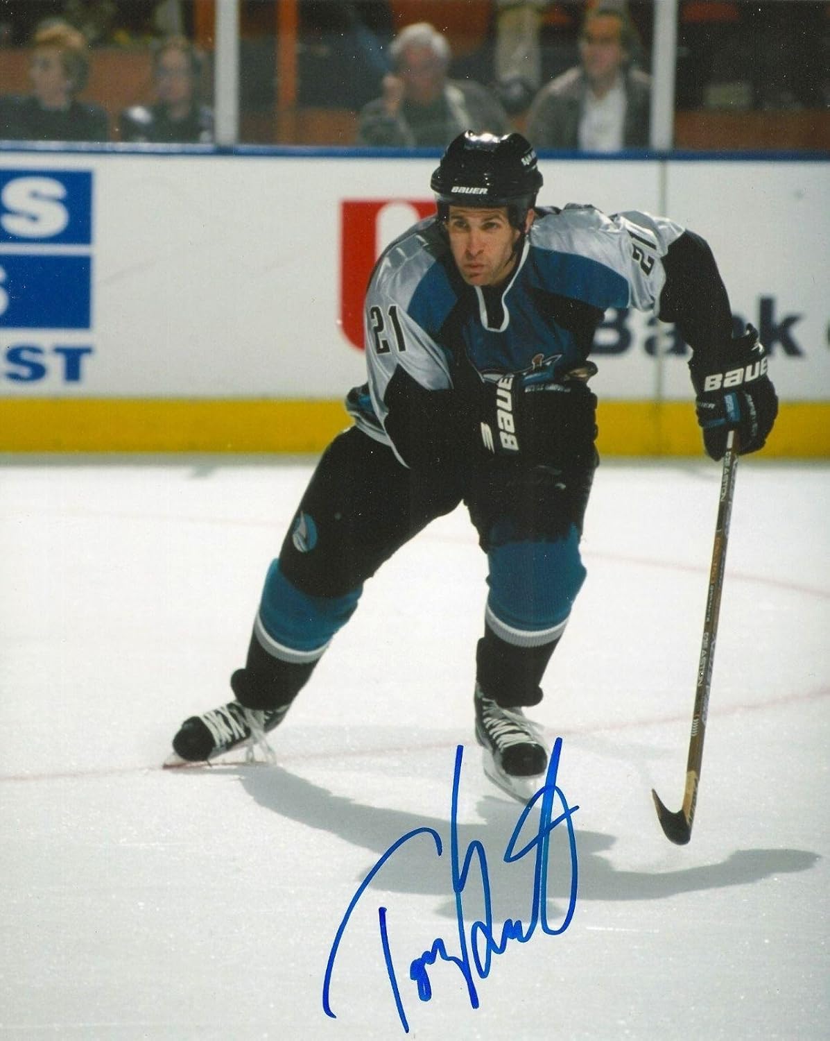 Signed Tony Granato Photograph - 8X10 w COA - Autographed NHL Photos at ...