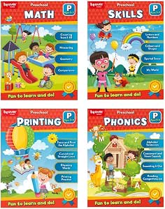 Amazon.com: Head Start Workbooks for Kids Ages 3-5, Fun Preschool ...