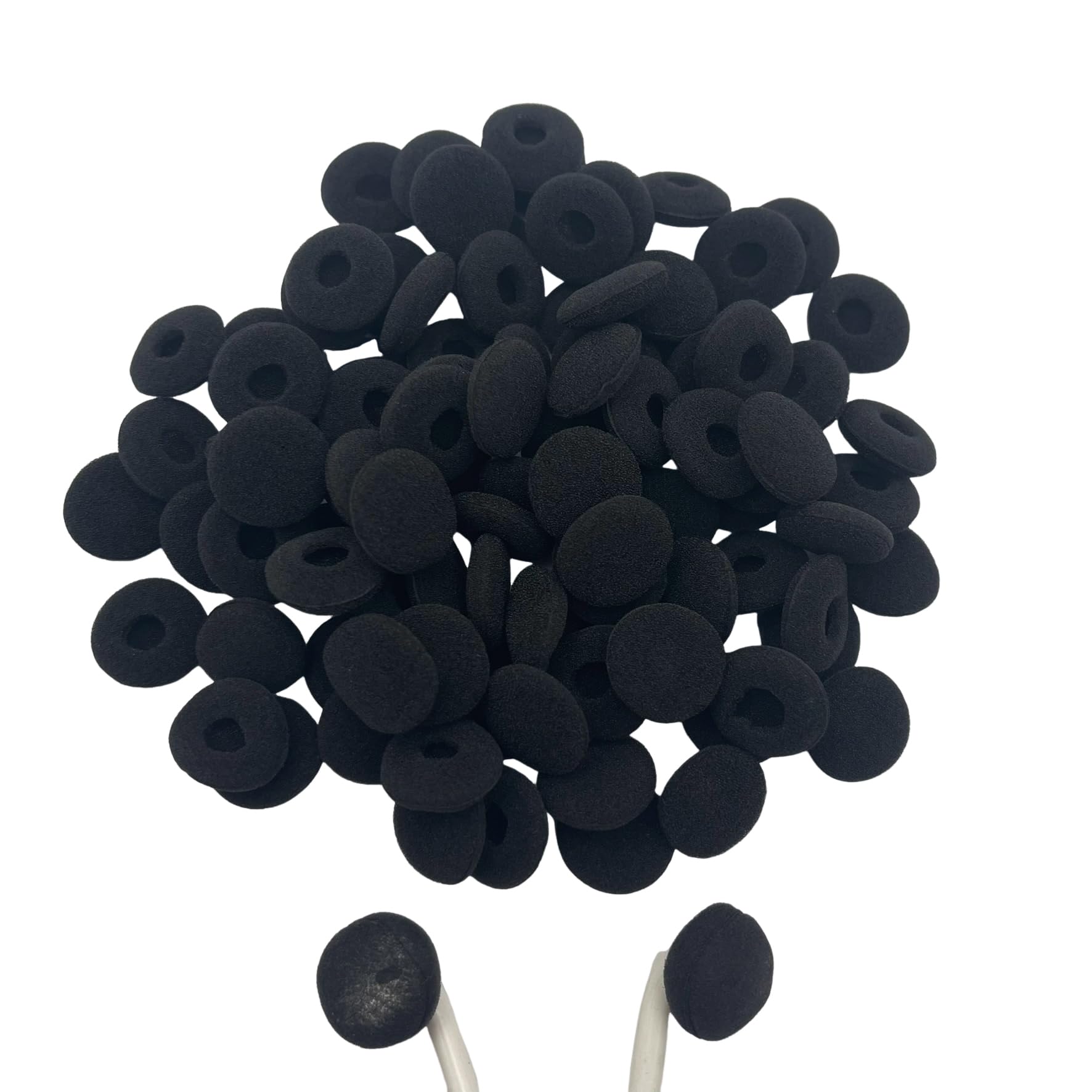 Amazon | EDEN（エデン）イヤークッション 交換用イヤーパッド 約 100個セット 18mm 高弾性 軽くて 柔らかい 高品質スポンジ製[E890] | EDEN（エデン） | イヤーパッド