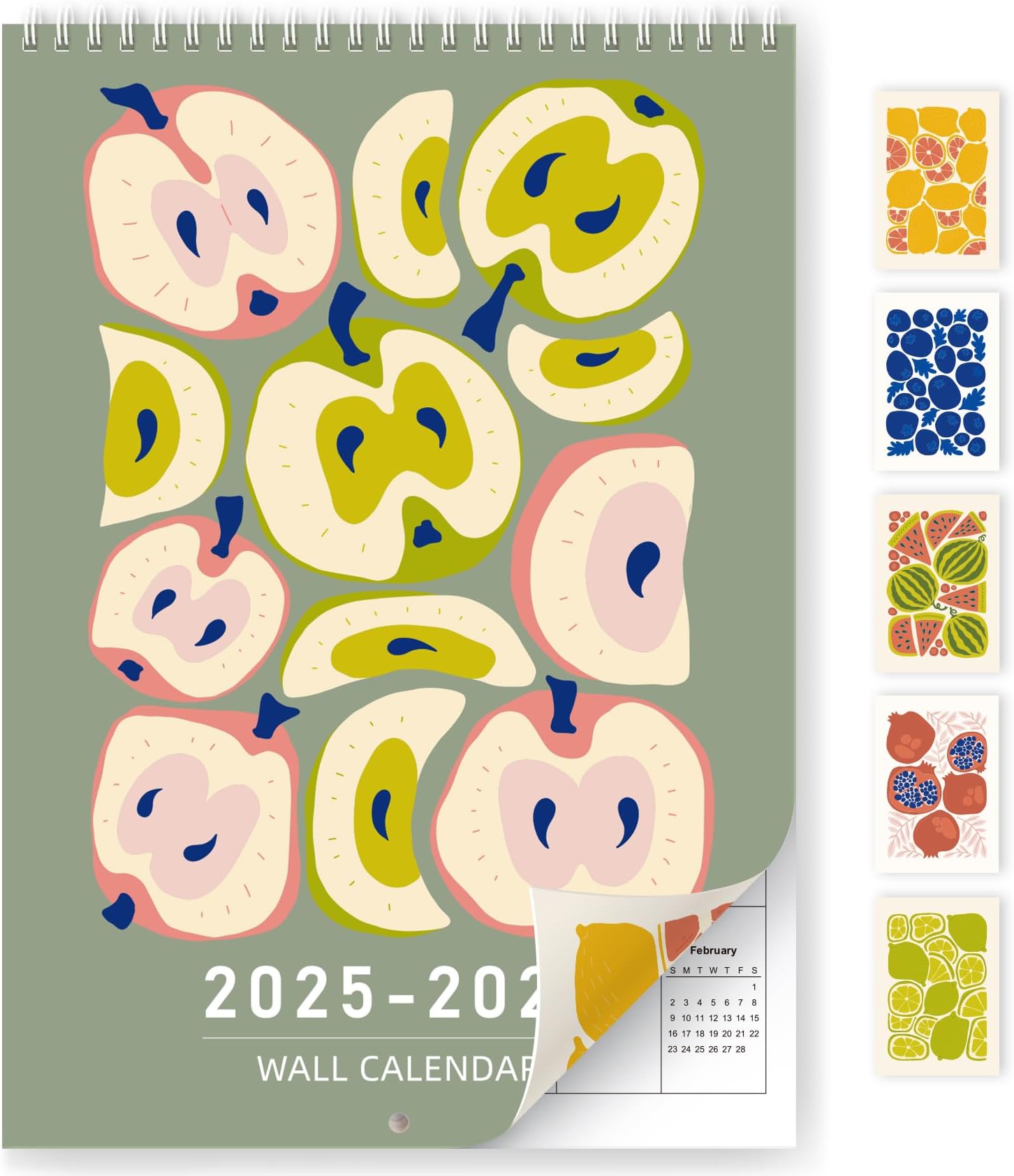 Amazon.com: 2025 Wall Calendar, Abstract Art Wall Calendar for 2025 ...