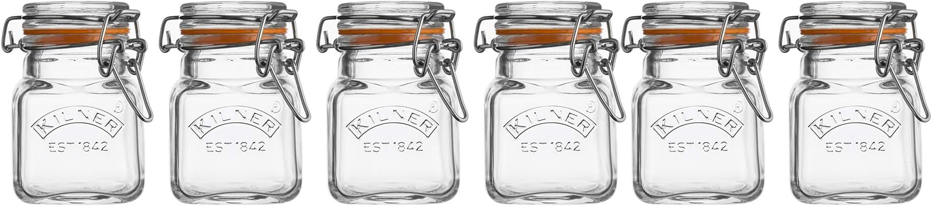 Amazon.com: Kilner 20 Piece Spice Jar Set, 35.8 x 8.6 x 9.2 cm: Home ...