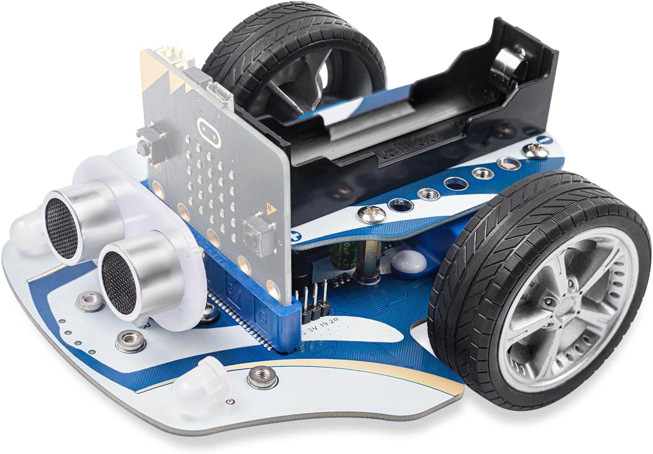 Amazon.com: ELECFREAKS microbit Starter Kit Cutebot Pro DIY ...