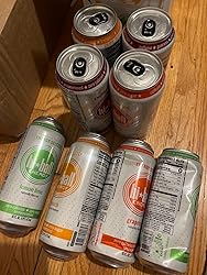 Amazon.com: Hiball Clean Energy Seltzer Water, Caffeinated Sparkling Water Made with Vitamin B12 ...