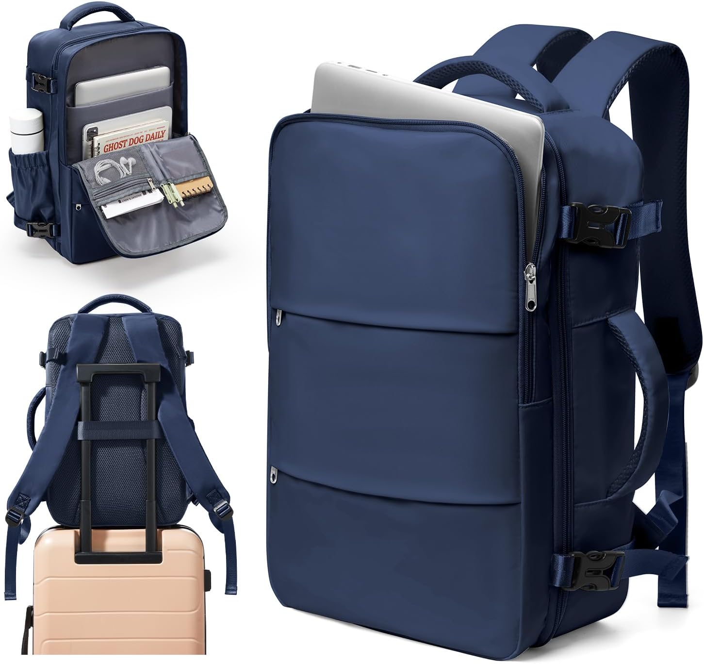 SEAFEW Travel Backpack for Women Carry on Luggage Backpack Flight ...