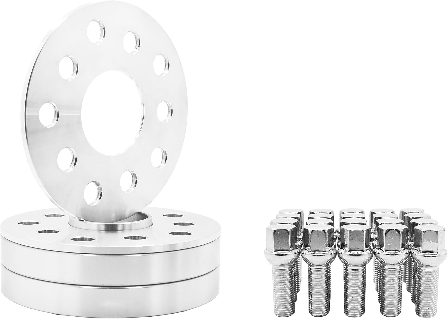 Amazon.com: 4pc Staggered Set of 3mm & 20mm Hubcentric Wheel Spacers ...