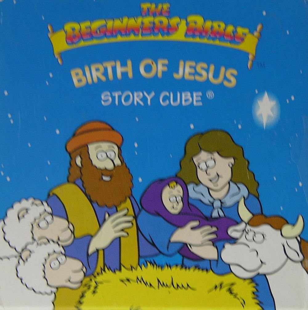 Amazon.com: Birth of Jesus Story Cube : Good News Christian Gifts: Toys ...