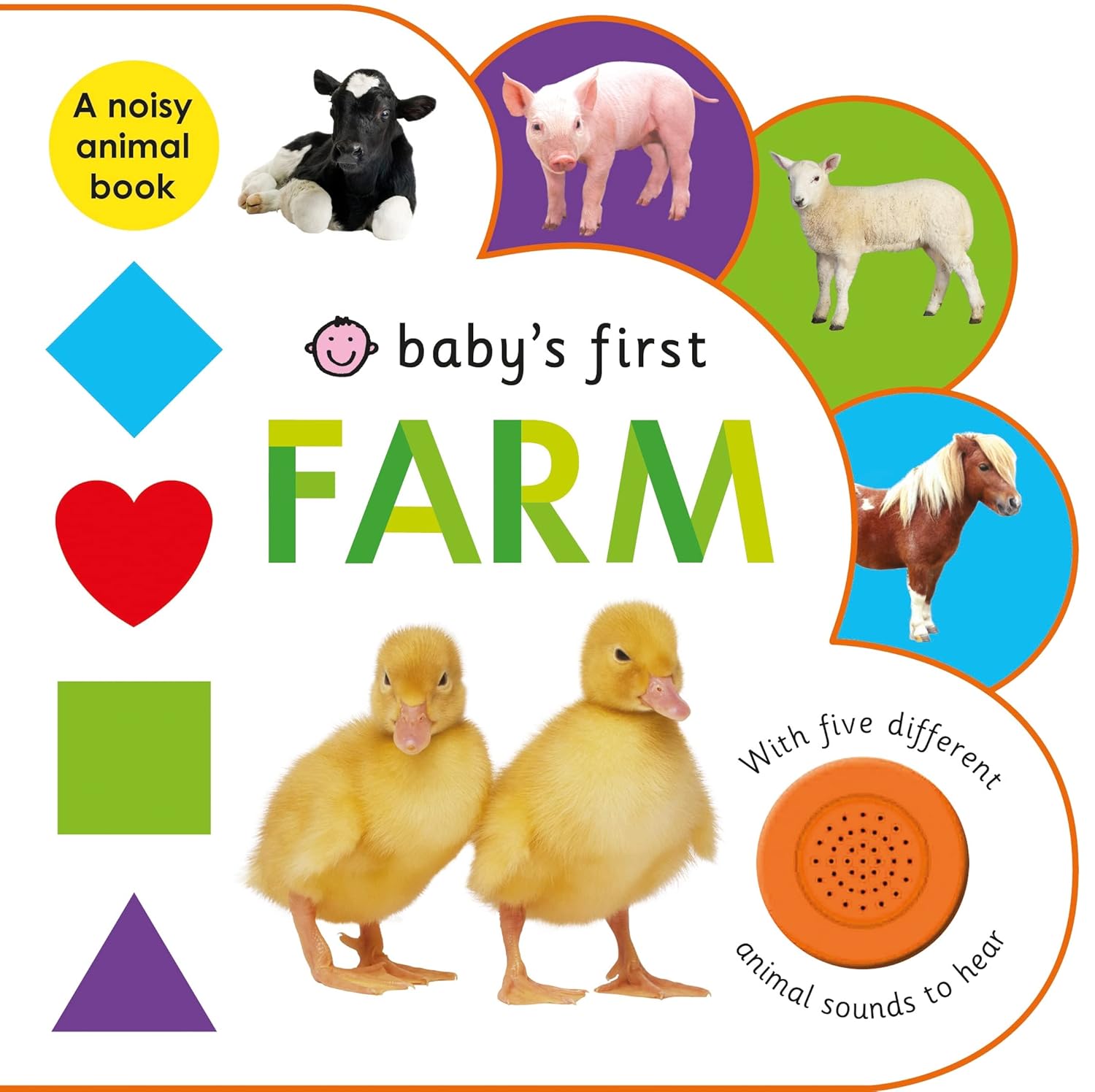 Amazon.com: Baby's First Sound Book: Farm: with five different animal ...