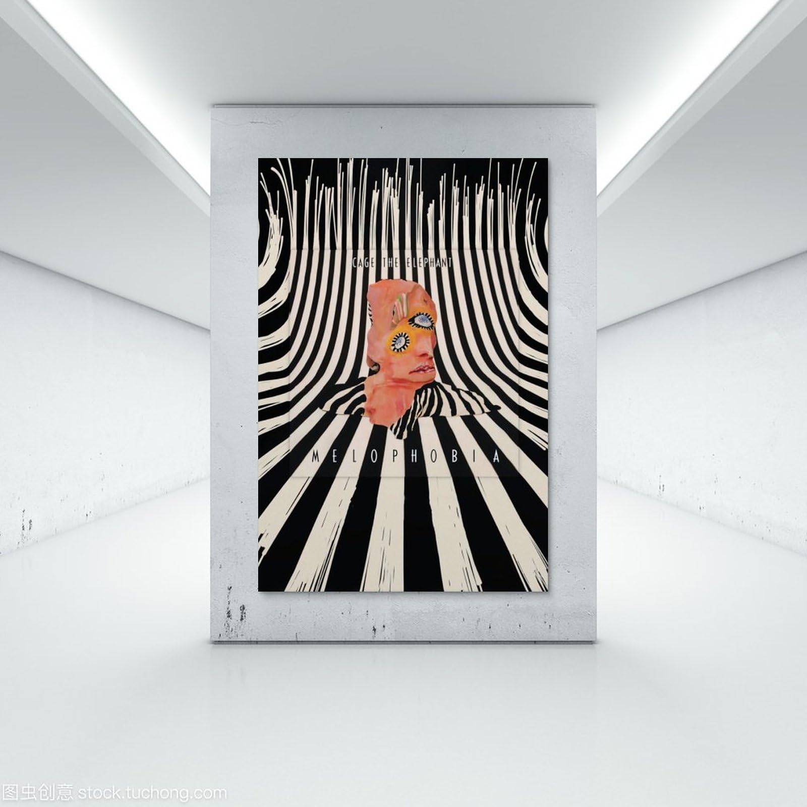 Snapklik.com : ShenMou Cage Poster The Elephant Melophobia Album Canvas ...