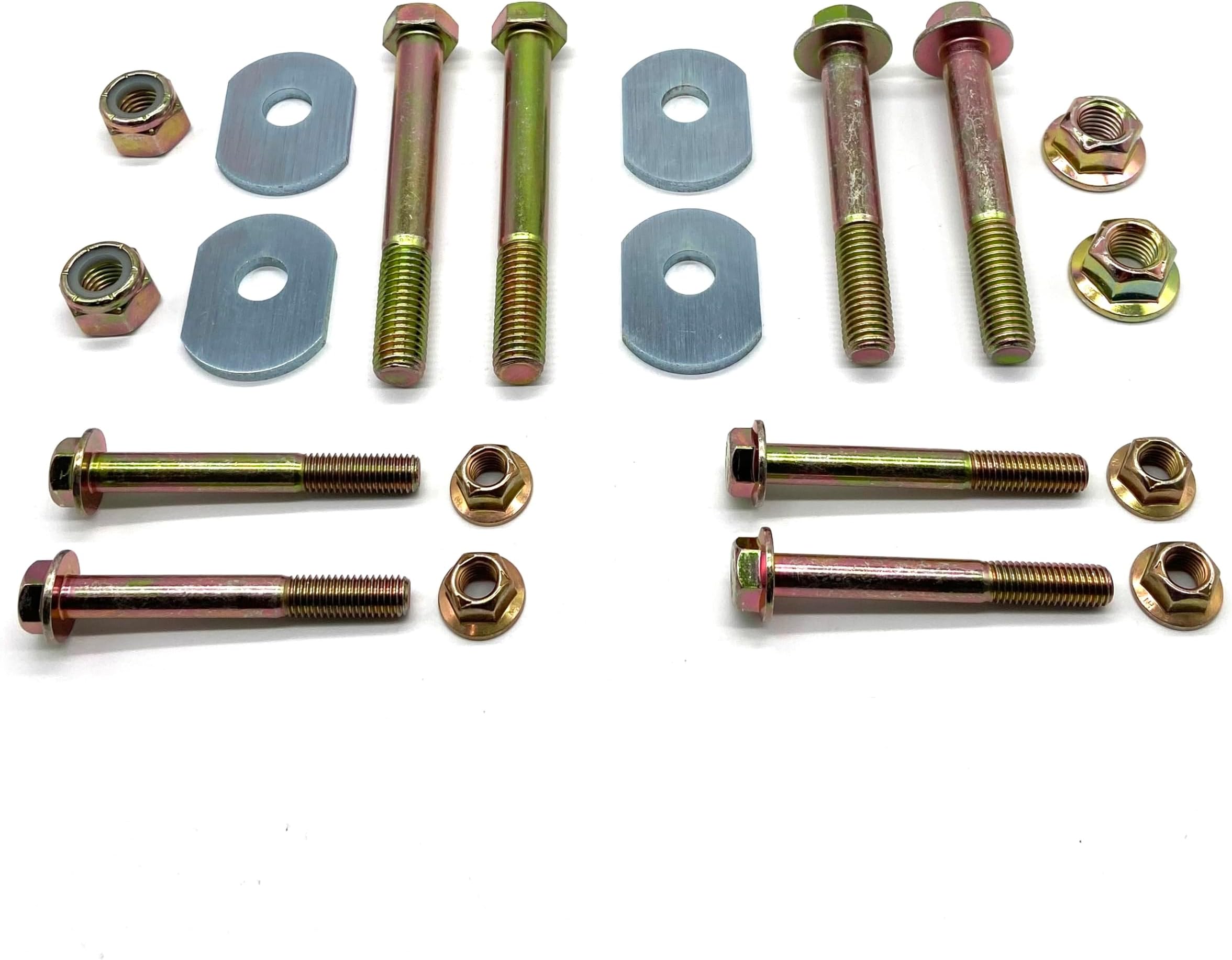 Amazon.com: Front Lower Control Arm Cam Bolt Delete Eliminator Kit ...