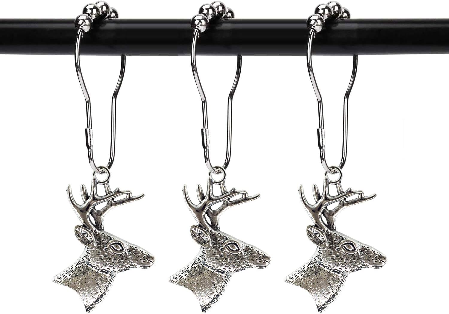 Amazon.com: Marco 12 Gauge Shotgun Shell Shower Curtain Hooks -Rustic ...