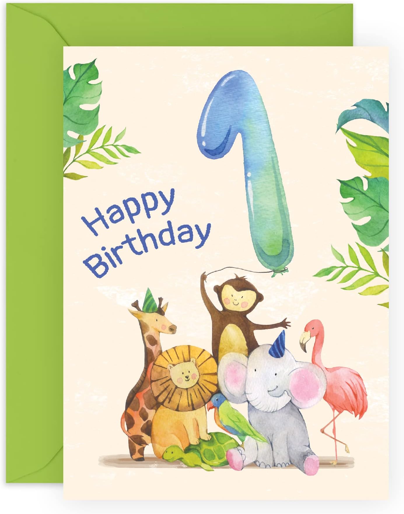 Amazon.com : CENTRAL 23 1st Birthday Card For Boys Age 1 - First ...