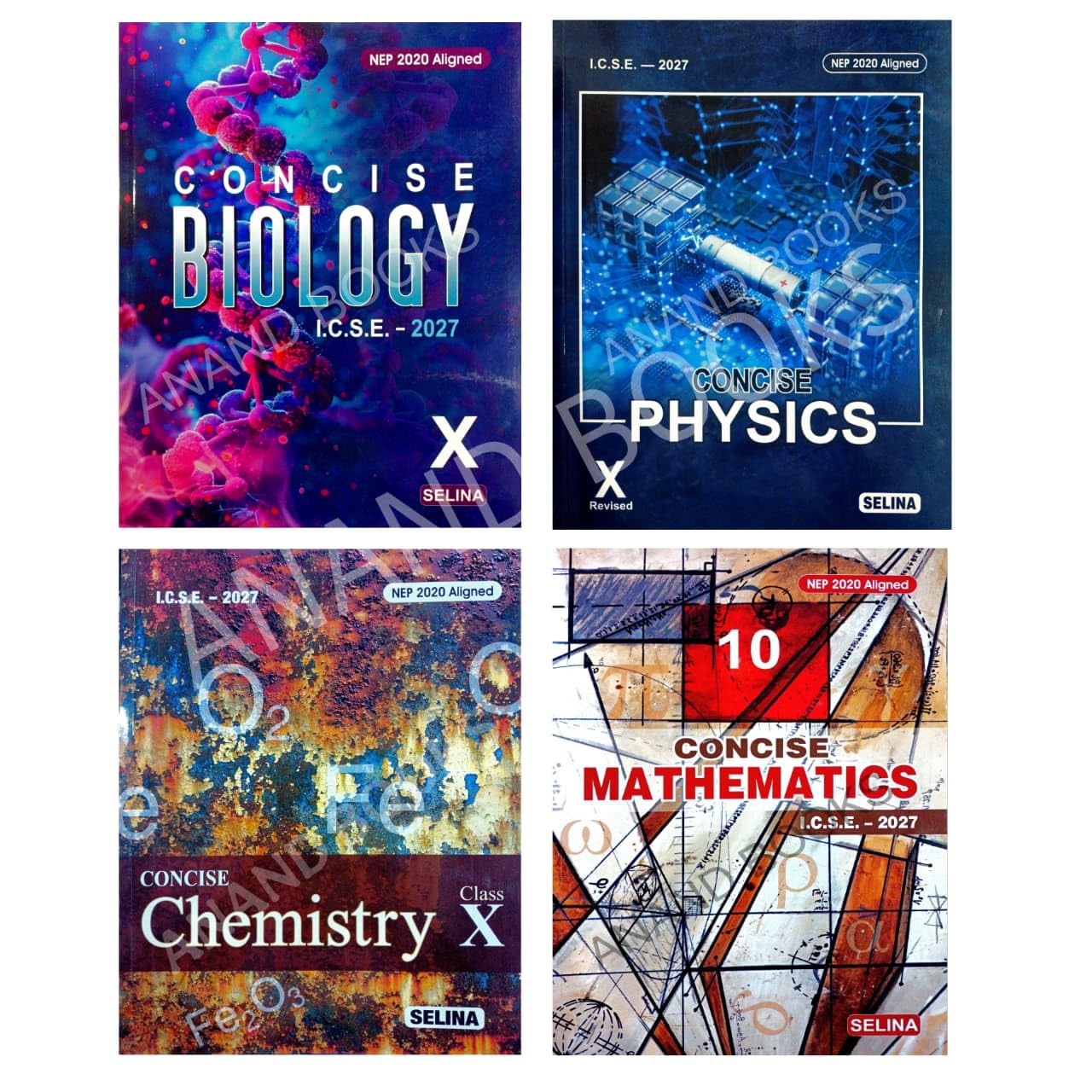 Selina Class 10 ICSE 2026-27 Editions Books (Set of 4 Books) Latest ...