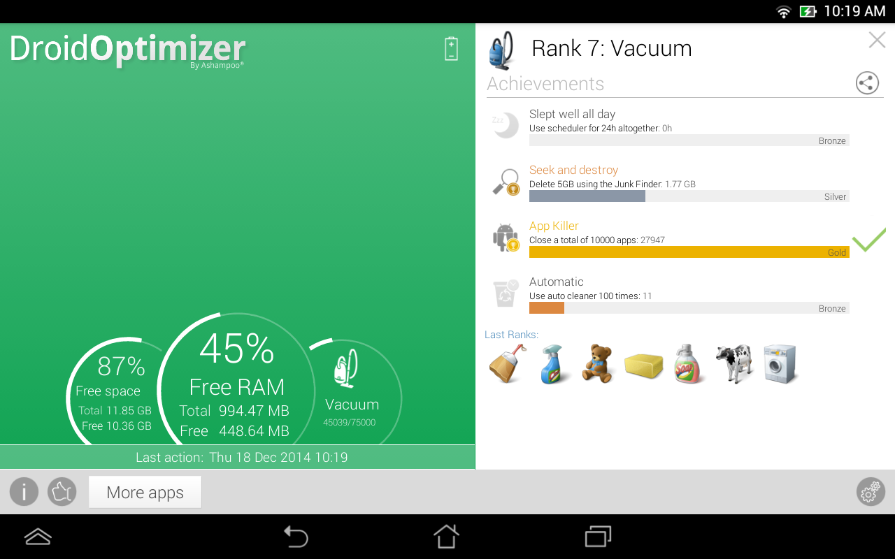 Droid Optimizer - App on Amazon Appstore