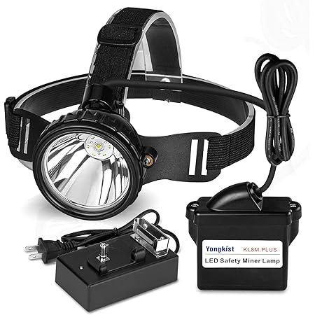 Yongkist Mining Headlight Coon Hunting Light Mining Lights Rechargeable ...