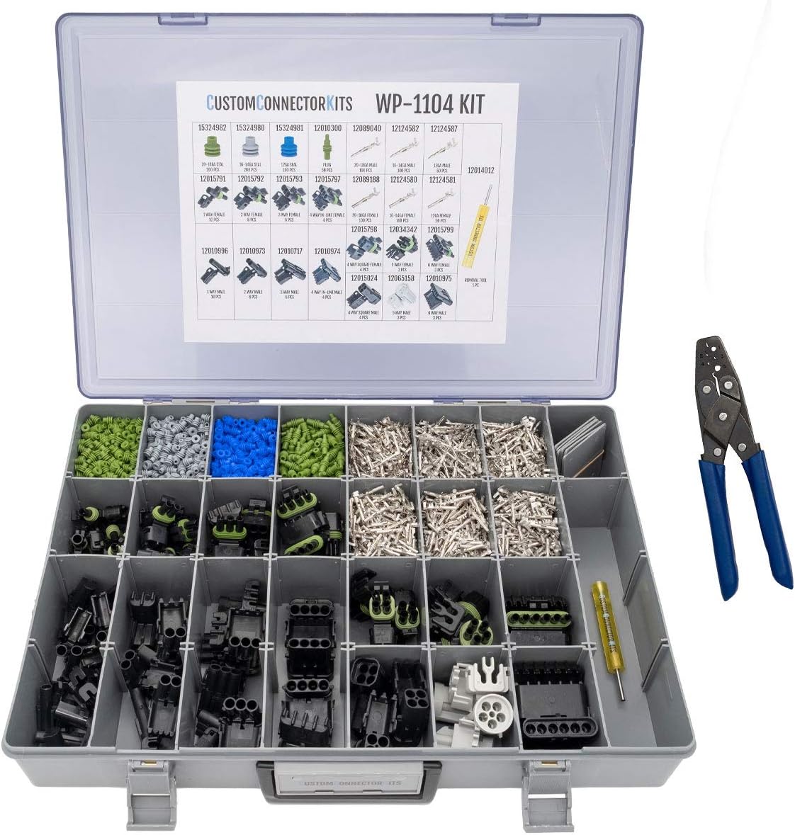 Amazon.com: Delphi WeatherPack Connector Kit WP-170: Sealed ...