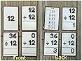 Amazon.com: Division Flash Cards 3rd Grade 4th 5th and 6th – 169 Math ...