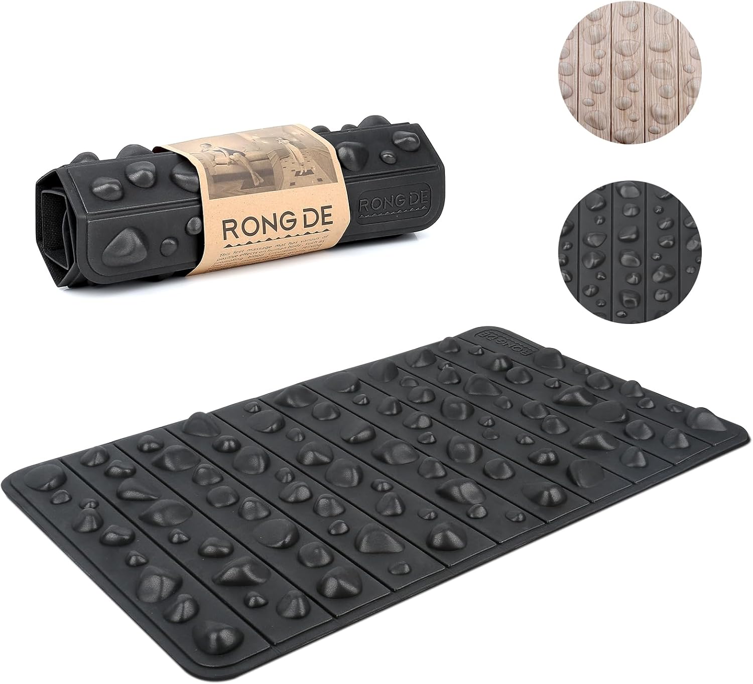 Amazon.com: Smatrang High Elasticity Foot Acupressure Mat,Foldable ...