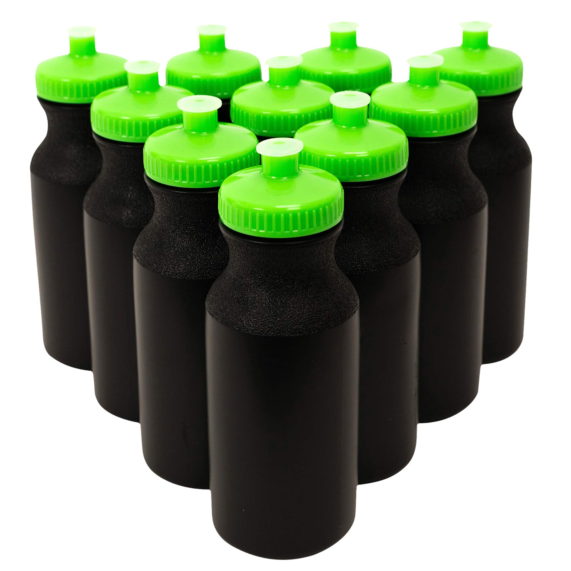 Green Sports Water Bottles