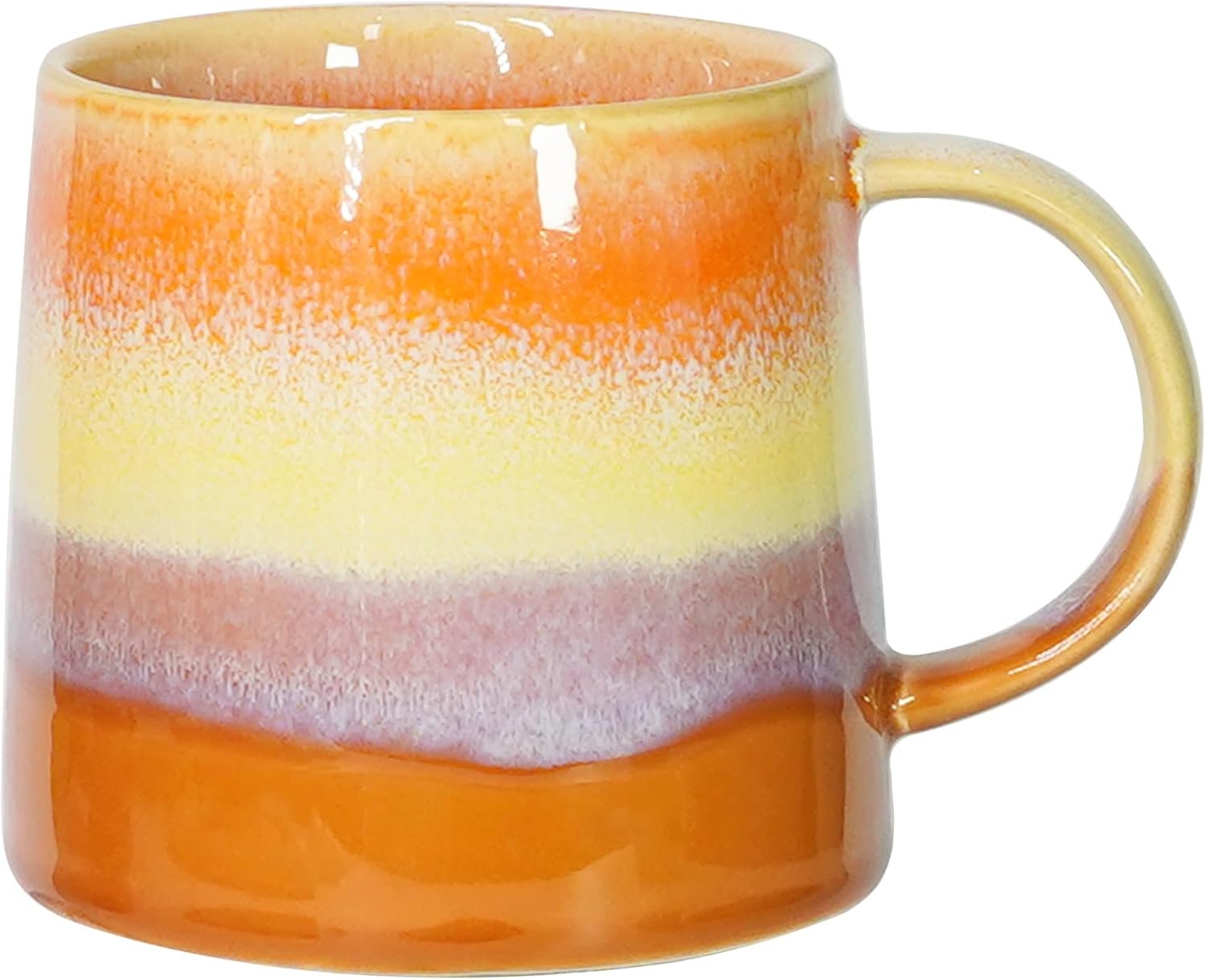 Amazon.com: Garnome Large Ceramic Coffee Mugs, 20 oz Handmade Pottery ...