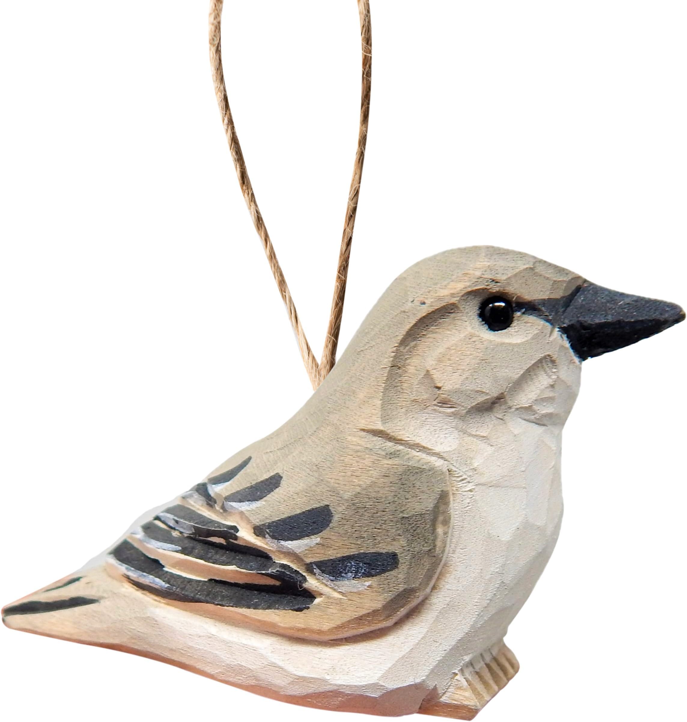 Amazon.com: Bare Decor Albert The Duck, Hand Carved and Painted White ...