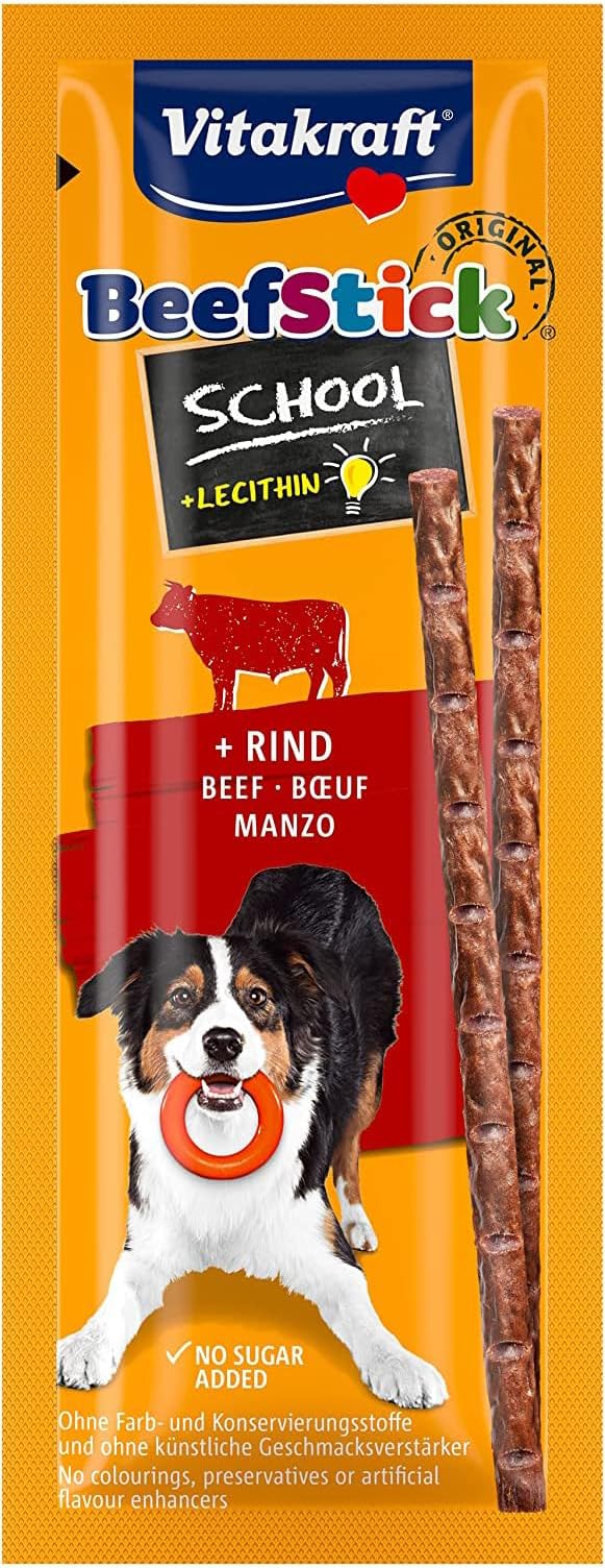 Vitakraft Beef Stick XXL, Hundeleckerli, mit extra hohem Fleischanteil ...