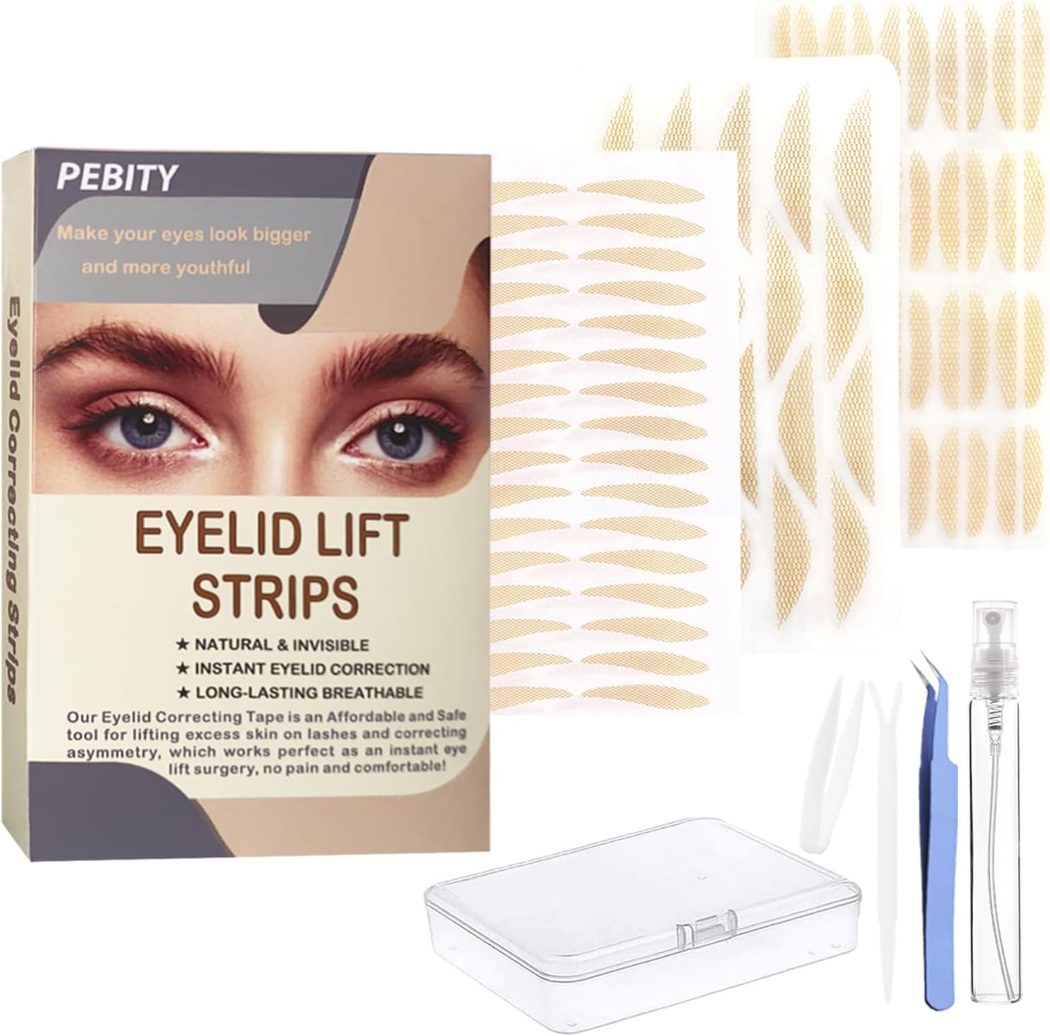 Amazon.com: 920PCS Eyelid Tape for Hooded Eyes Invisible, Eyelid Lifter ...