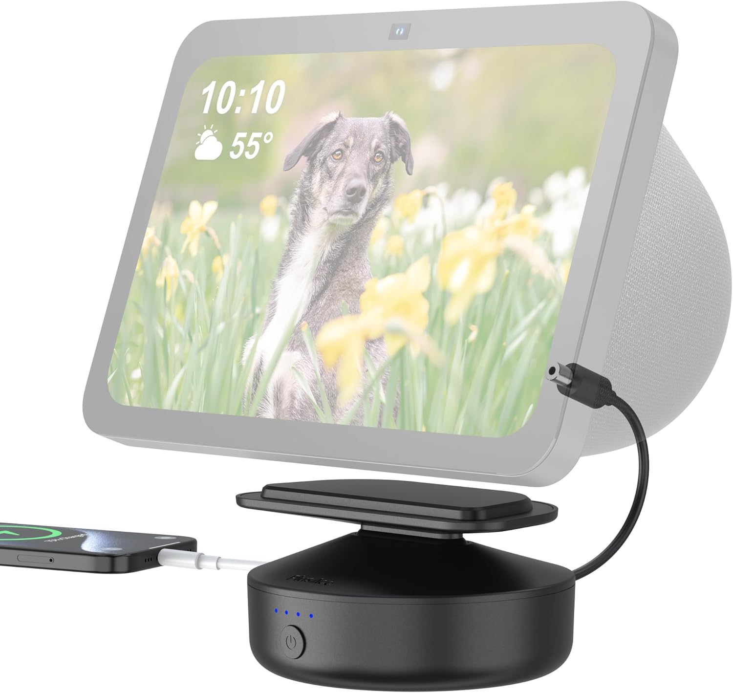 PlusAcc Battery Base for Show 8 (3rd Gen) & Smartphone - 10000 mAh ...