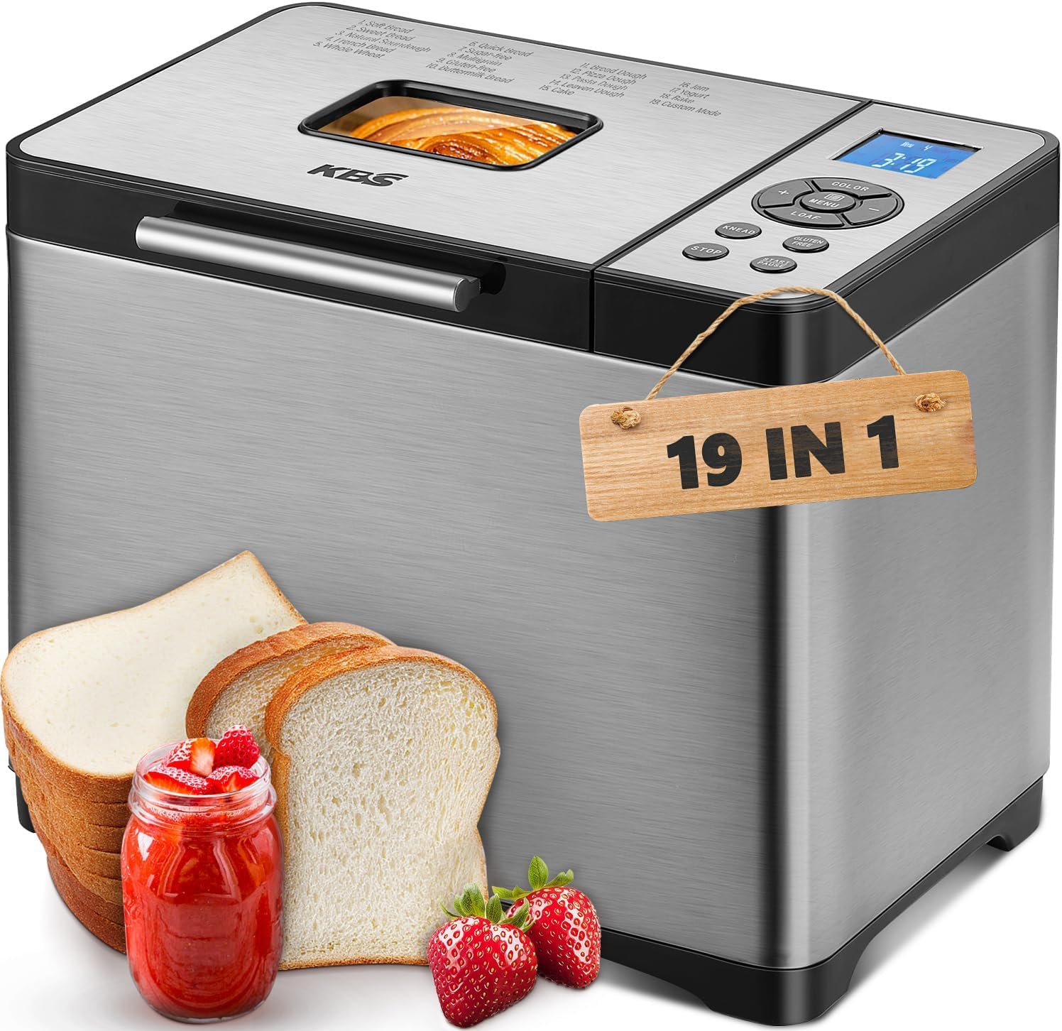 Amazon.com: Oster Expressbake Breadmaker, 2-lb. Loaf Capacity, 2 lb ...