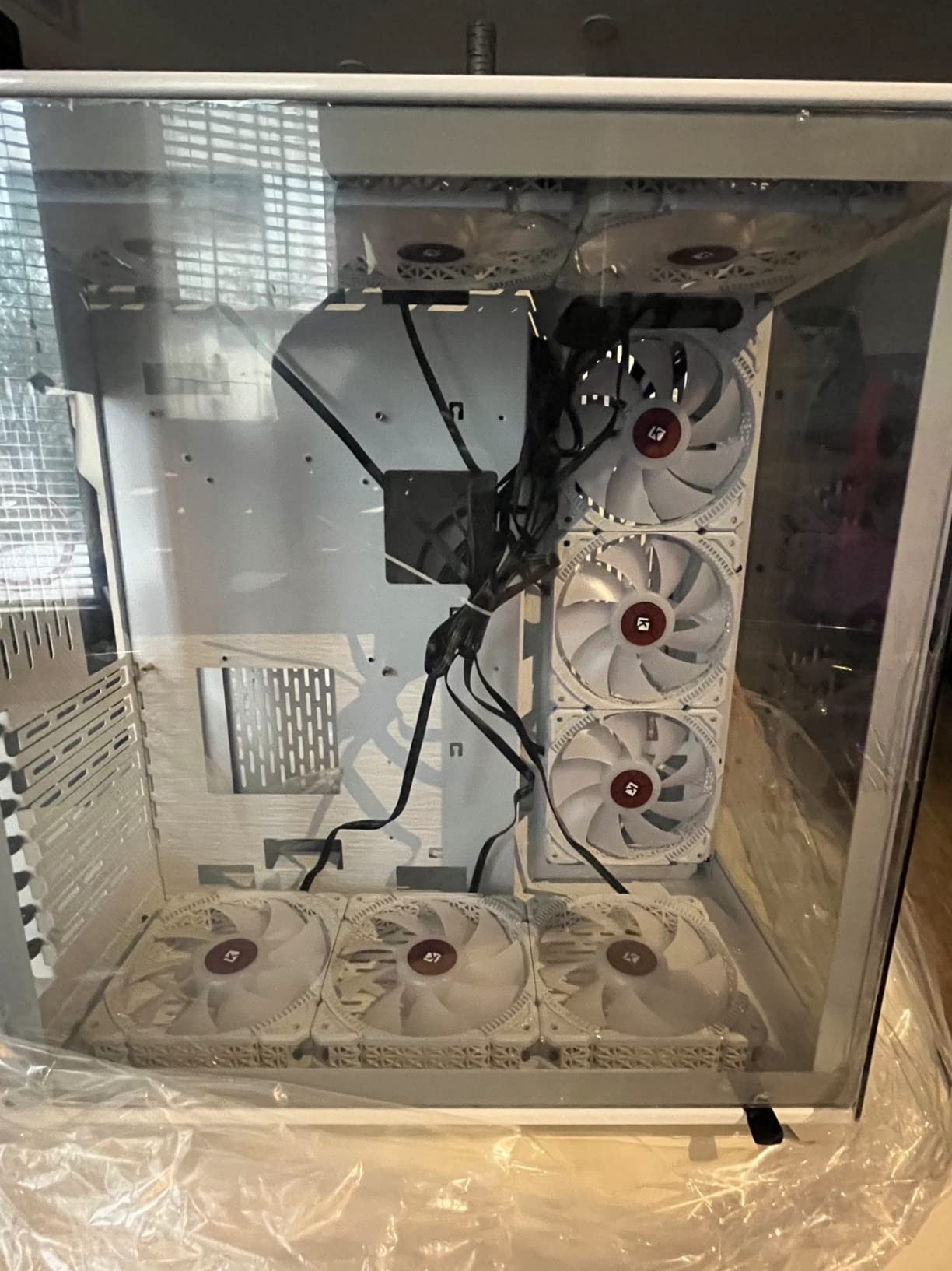 $13/mo - Finance KEDIERS PC CASE ATX 6 PWM ARGB Fans Pre-Installed, Mid ...